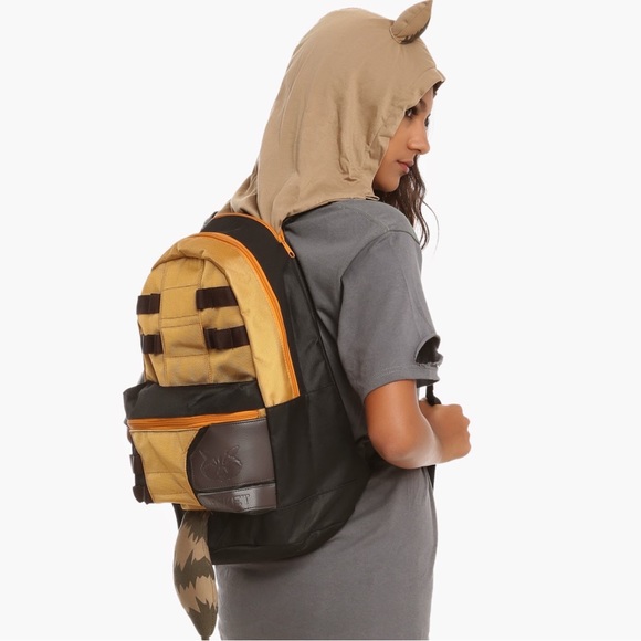 Marvel | Bags | Guardians Rocket Raccoon Marvel Of The Galaxy Backpack ...